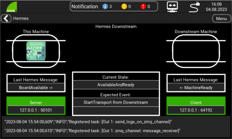 Hermes-Interface - Achat5 Hermes Standard IPC-HERMES-9852